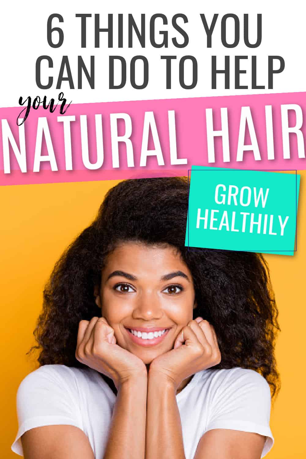 How To Grow Healthy Natural Hair That Will Also Grow Long! - Curls and ...