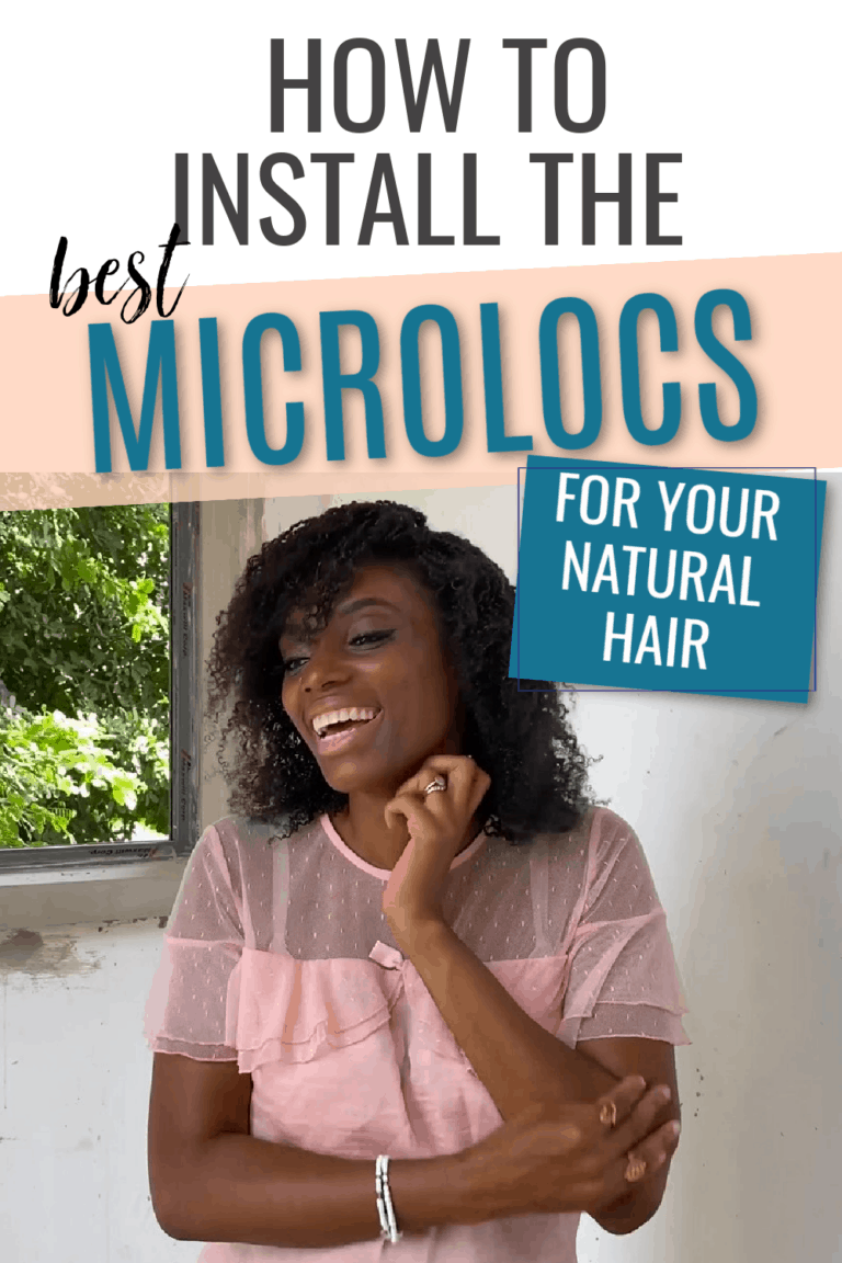 How To Install Starter Micro Locs - Curls and Cocoa