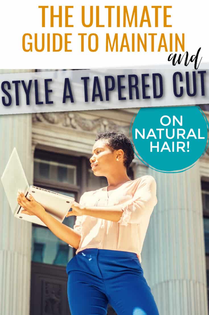 The Ultimate Guide to Maintaining & Styling a Short Tapered Cut on 4C ...